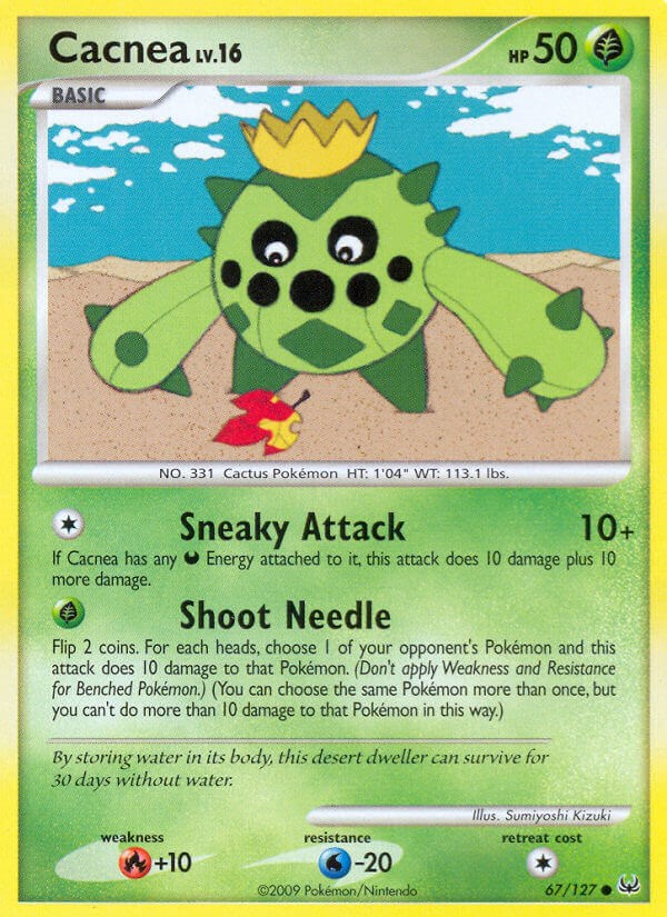 Cacnea - Platinum - Pokemon