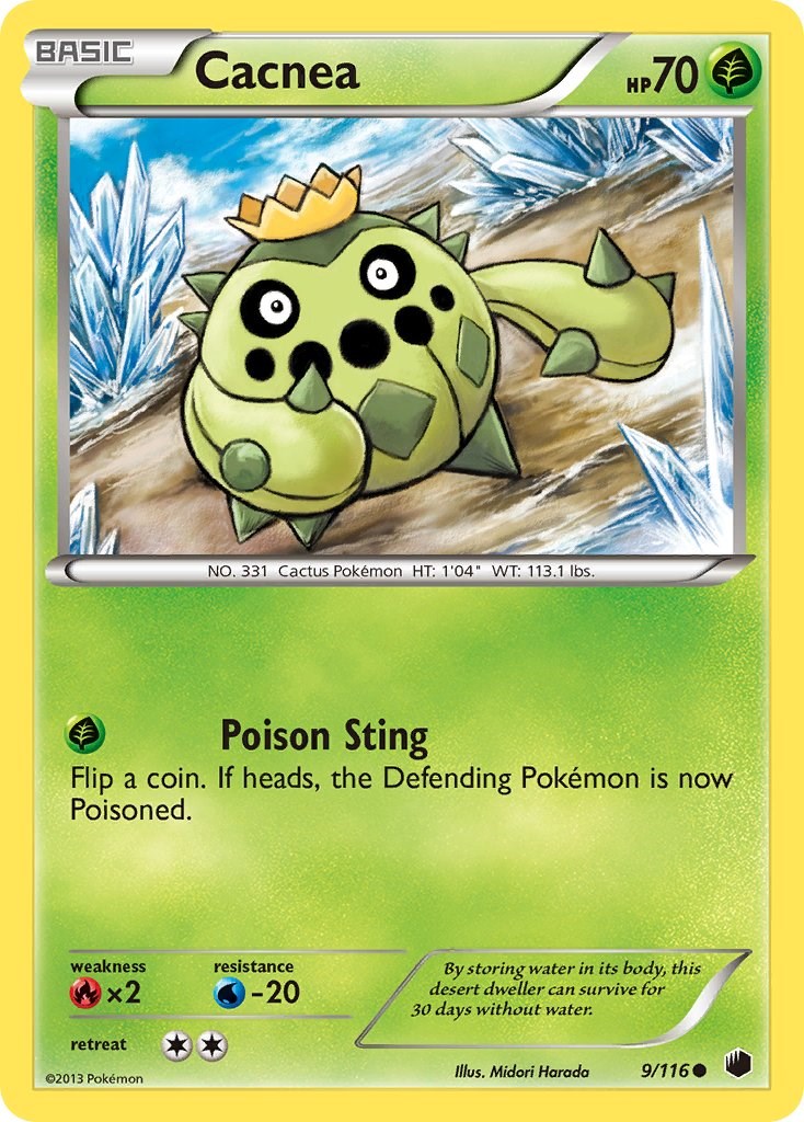 Cacnea - Plasma Freeze - Pokemon