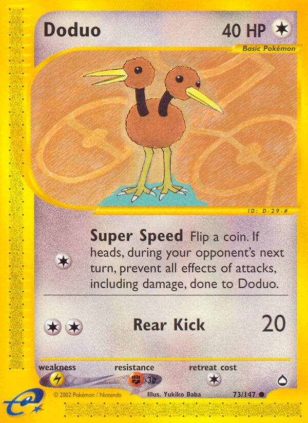 Doduo Card