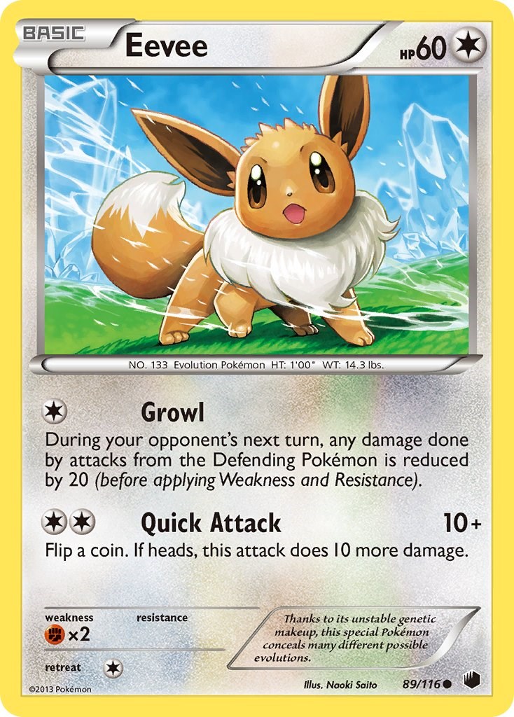 Eevee (89) - Plasma Freeze - Pokemon