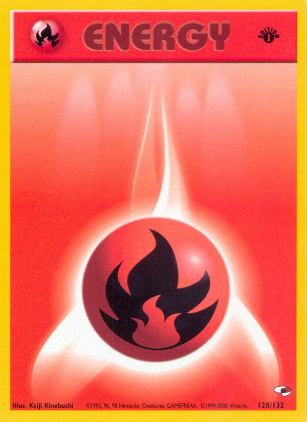 Fire Energy - Gym Heroes - Pokemon