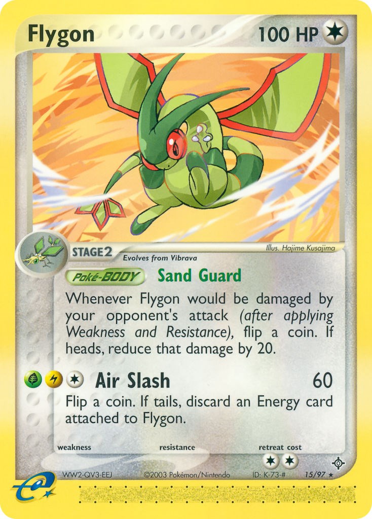 Flygon - 15/97 - Dragon - Pokemon