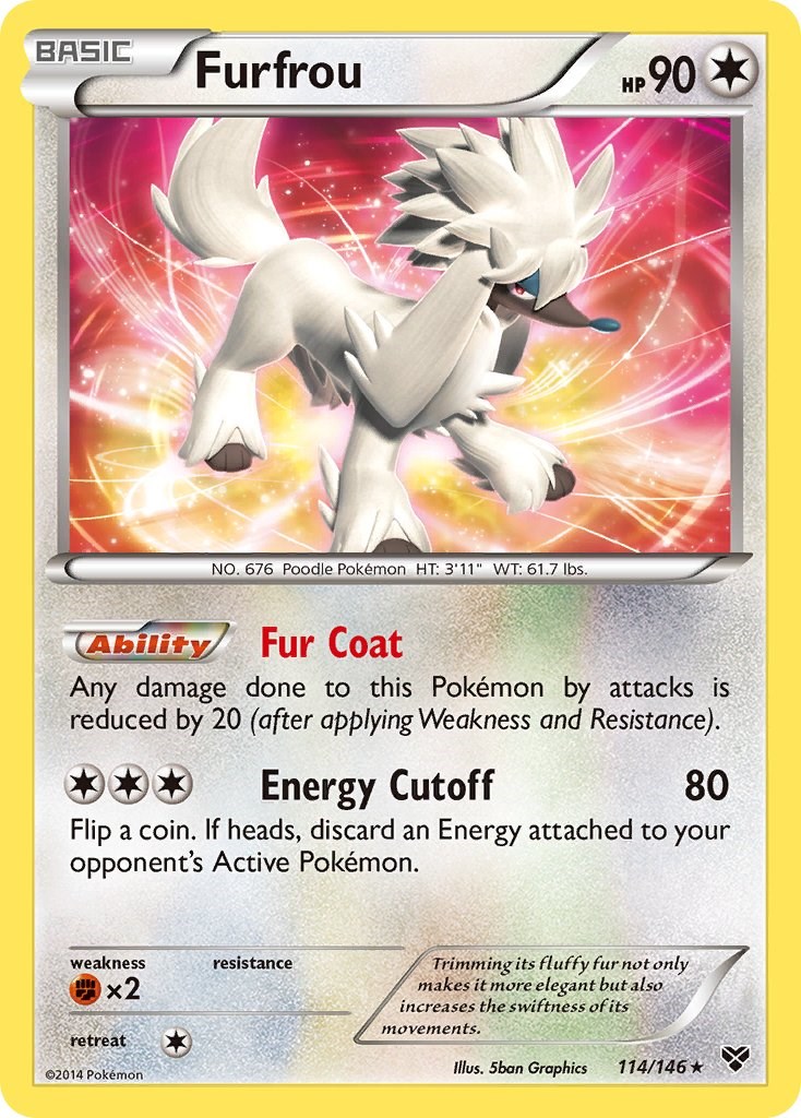 Furfrou - XY Base Set - Pokemon