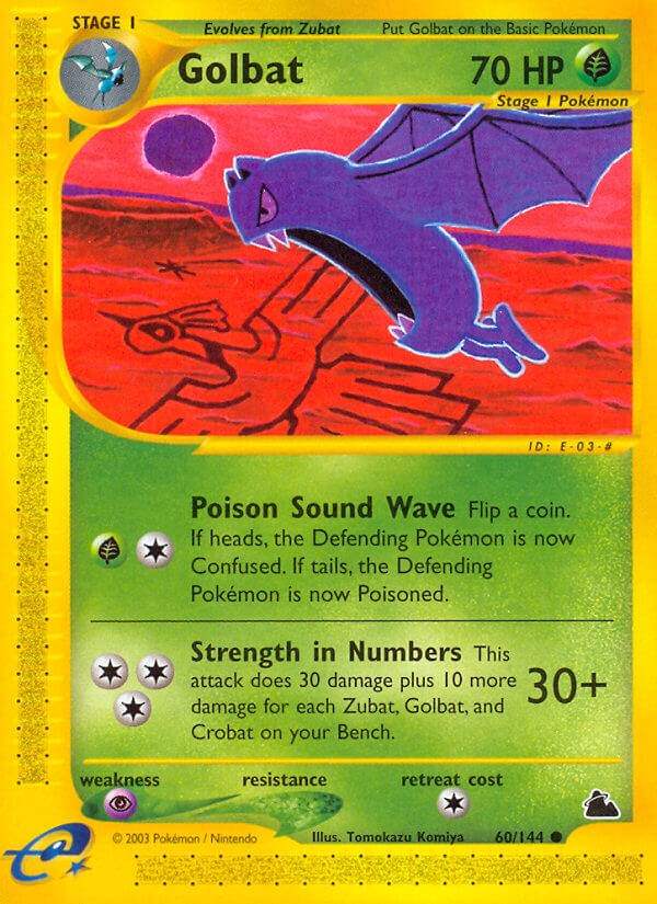 Golbat Card Blood
