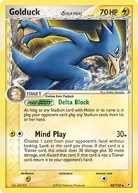 Golduck (Delta Species) - Holon Phantoms - Pokemon
