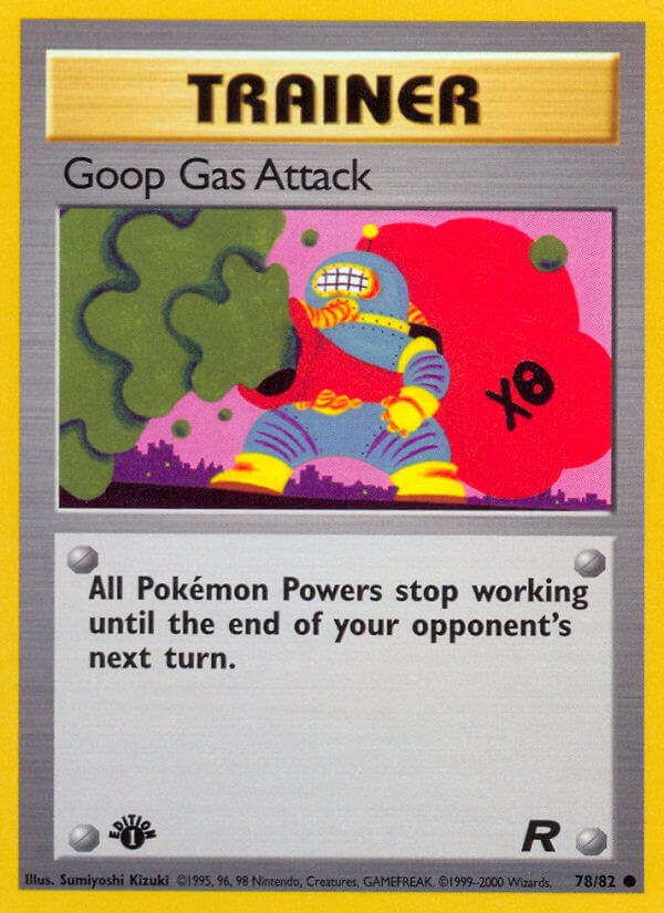 Goop Gas Attack - Team Rocket - Pokemon