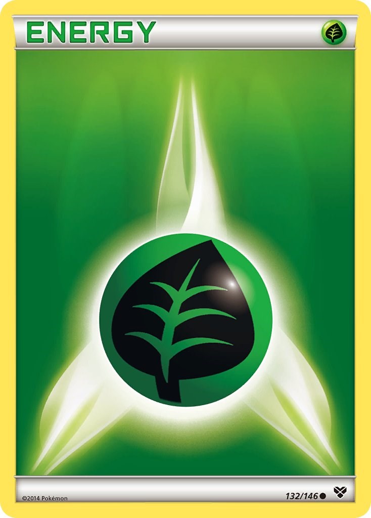 Grass Energy - XY Base Set - Pokemon