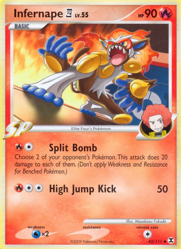 Infernape Mega Evolution Card