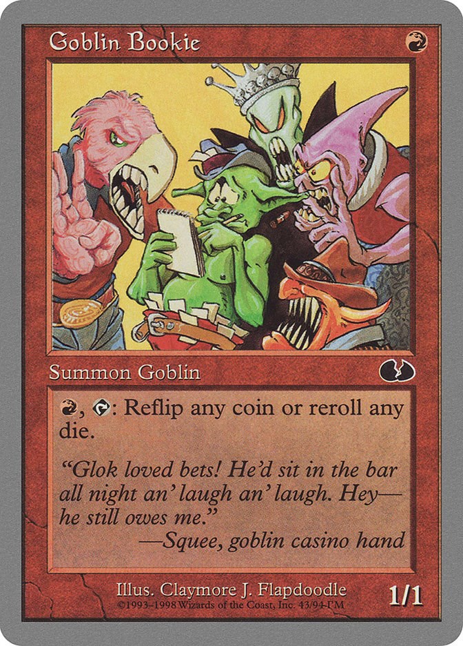 Goblin Bookie - Unglued - Magic: The Gathering