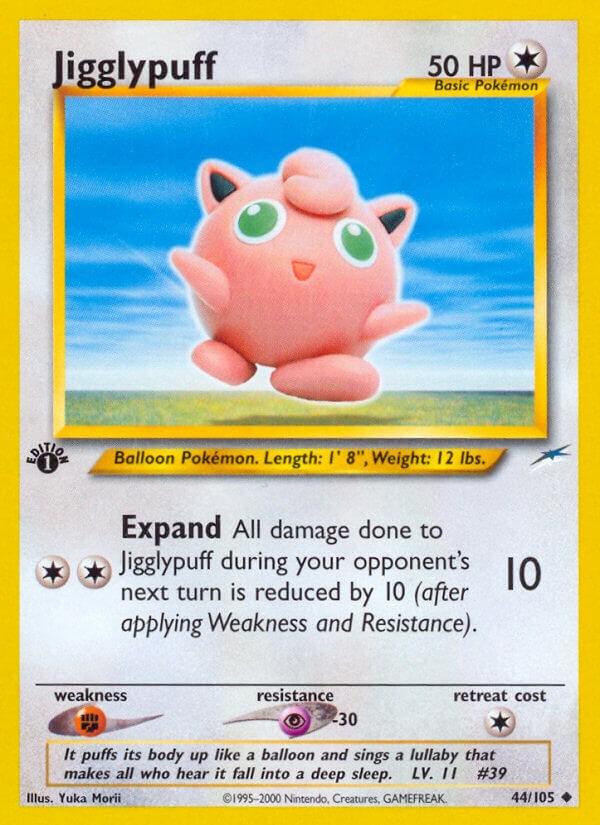 Jigglypuff Card Ex