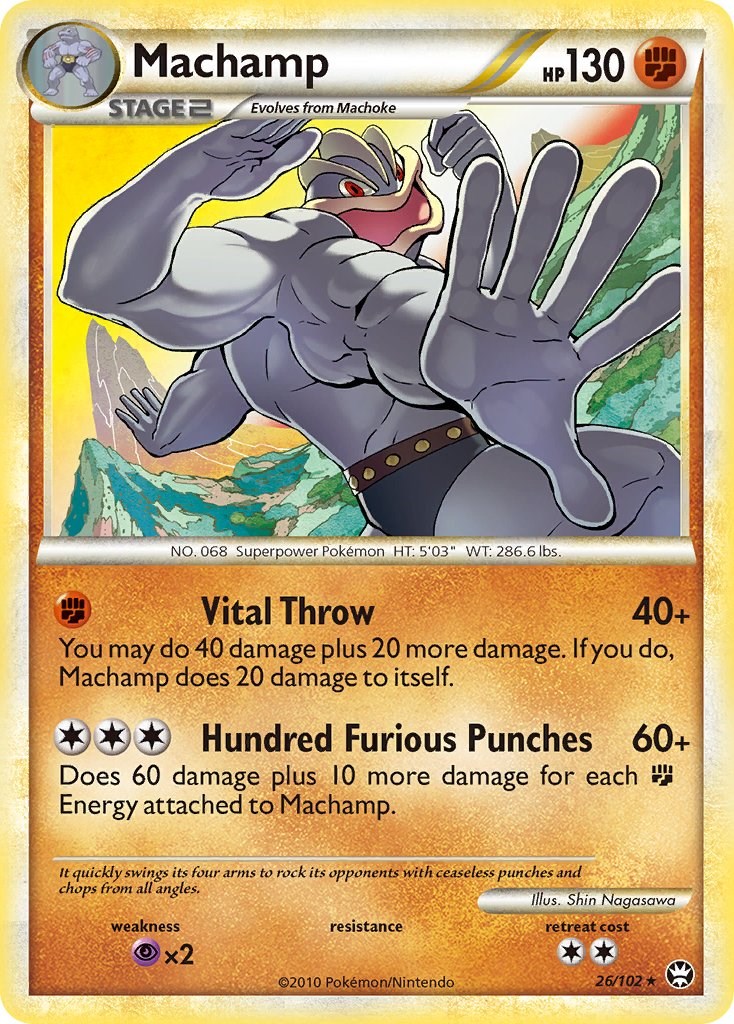 Machamp - Triumphant - Pokemon