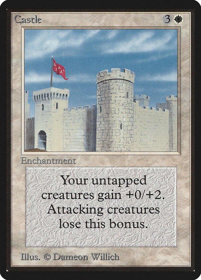 Castle - Beta Edition - Magic: The Gathering