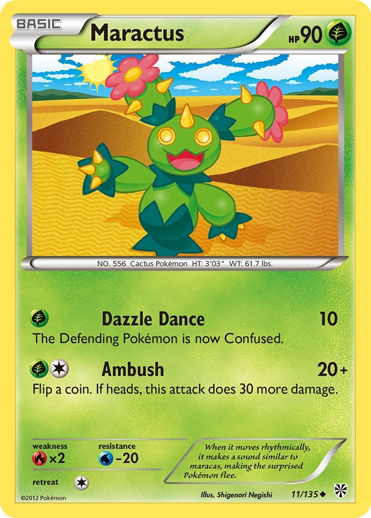 Maractus - Plasma Storm - Pokemon