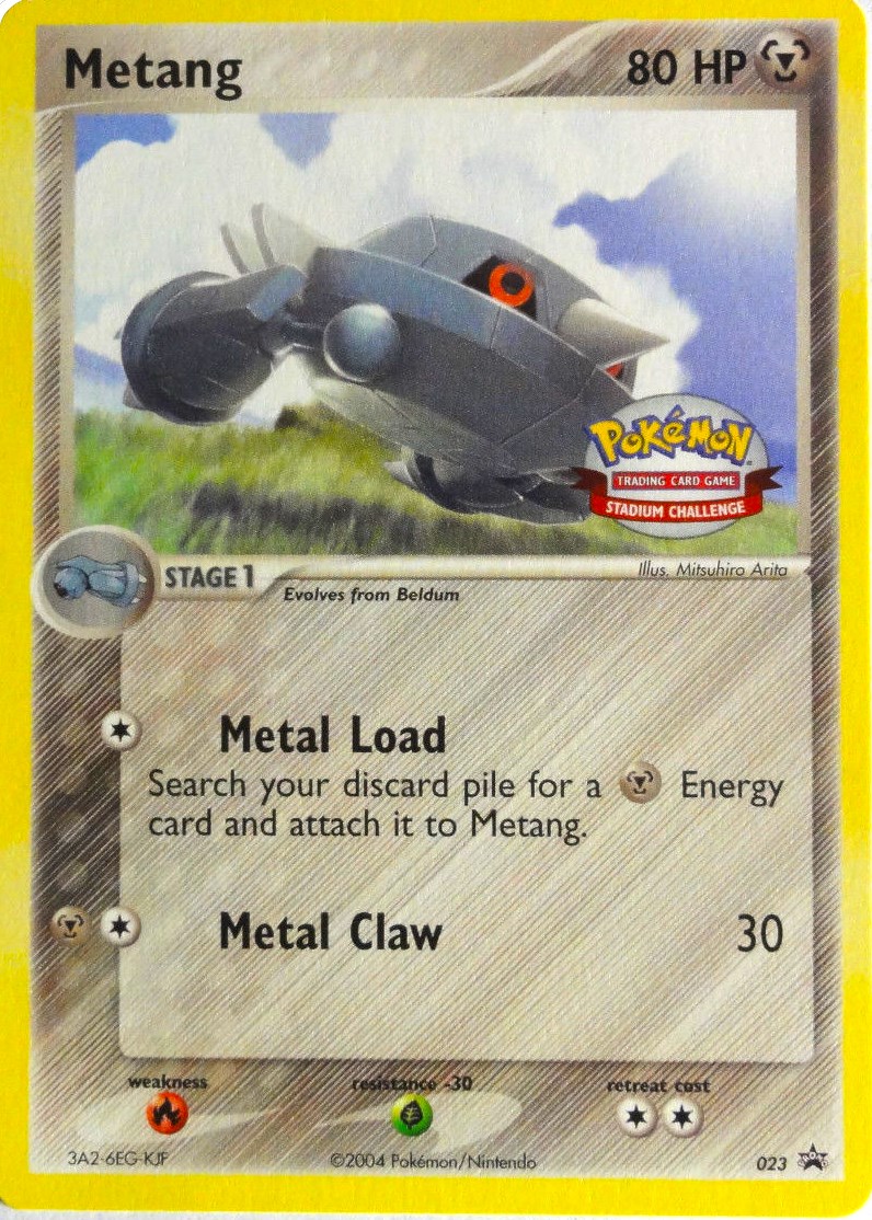 Metang - 023 (Stadium Challenge 2004) - Nintendo Promos - Pokemon