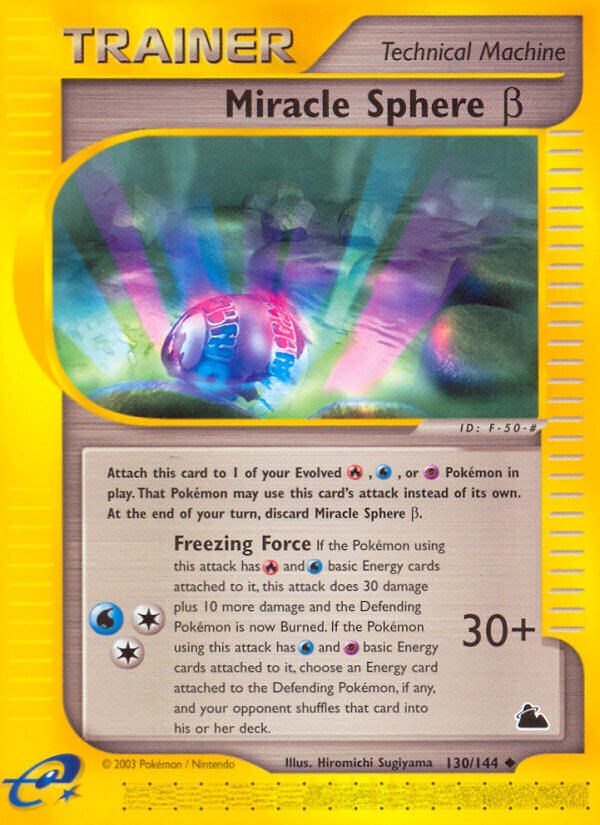 Miracle Sphere Beta - Skyridge - Pokemon