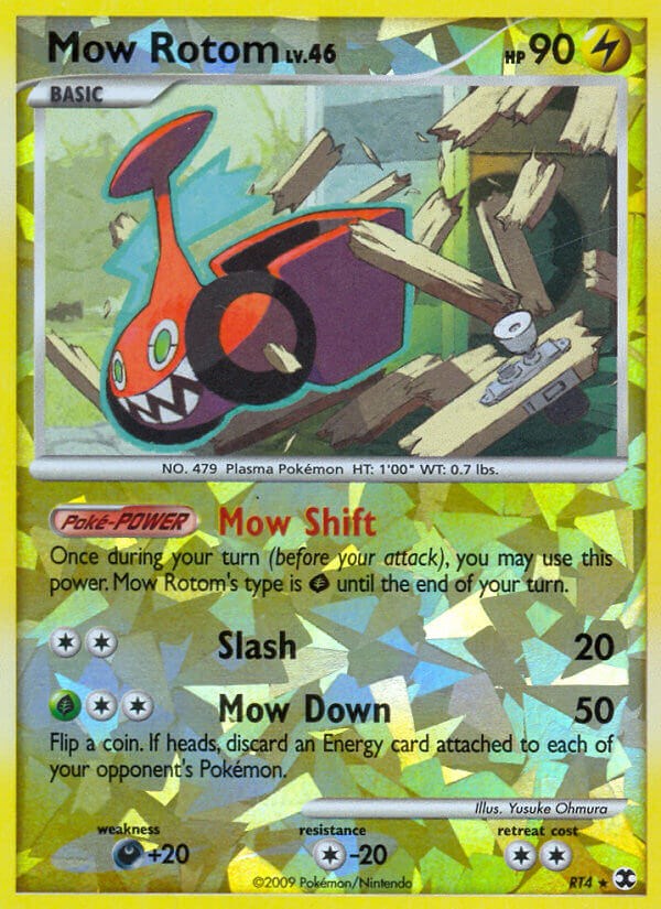 Mow Rotom - Rising Rivals - Pokemon