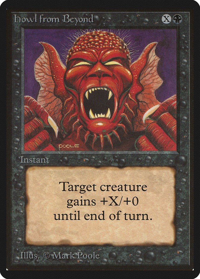 Howl from Beyond - Beta Edition - Magic: The Gathering