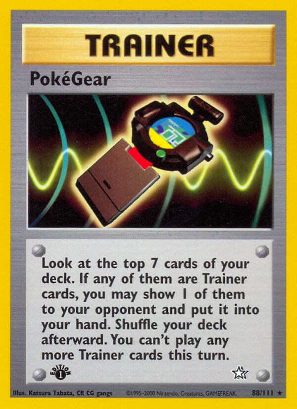 PokeGear - Neo Genesis - Pokemon
