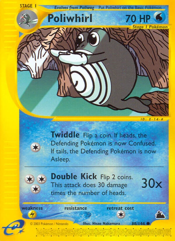 Poliwhirl - Skyridge - Pokemon