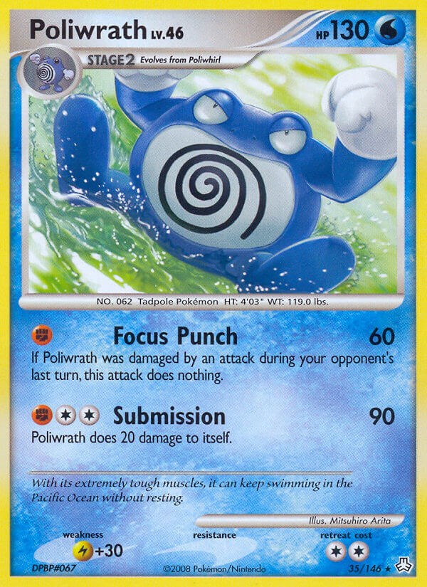 Poliwrath - Legends Awakened - Pokemon