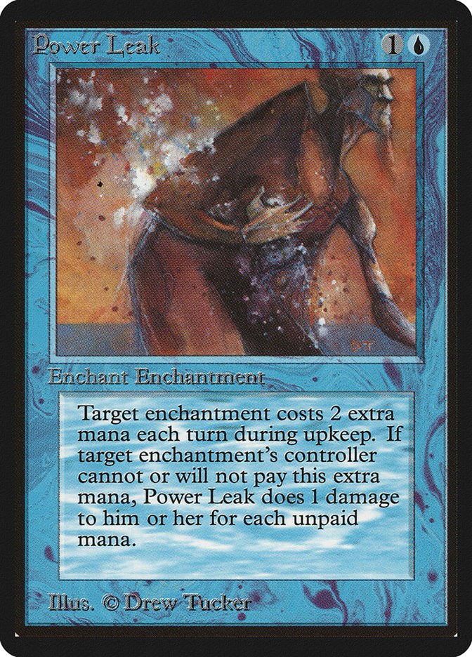 Power Leak - Beta Edition - Magic: The Gathering
