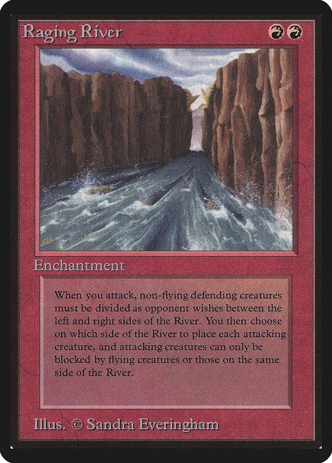 Raging River - Beta Edition - Magic: The Gathering