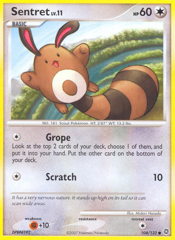 Sentret - Secret Wonders - Pokemon