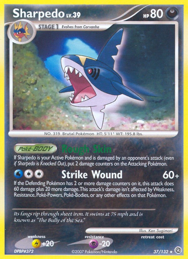 Sharpedo - Secret Wonders - Pokemon