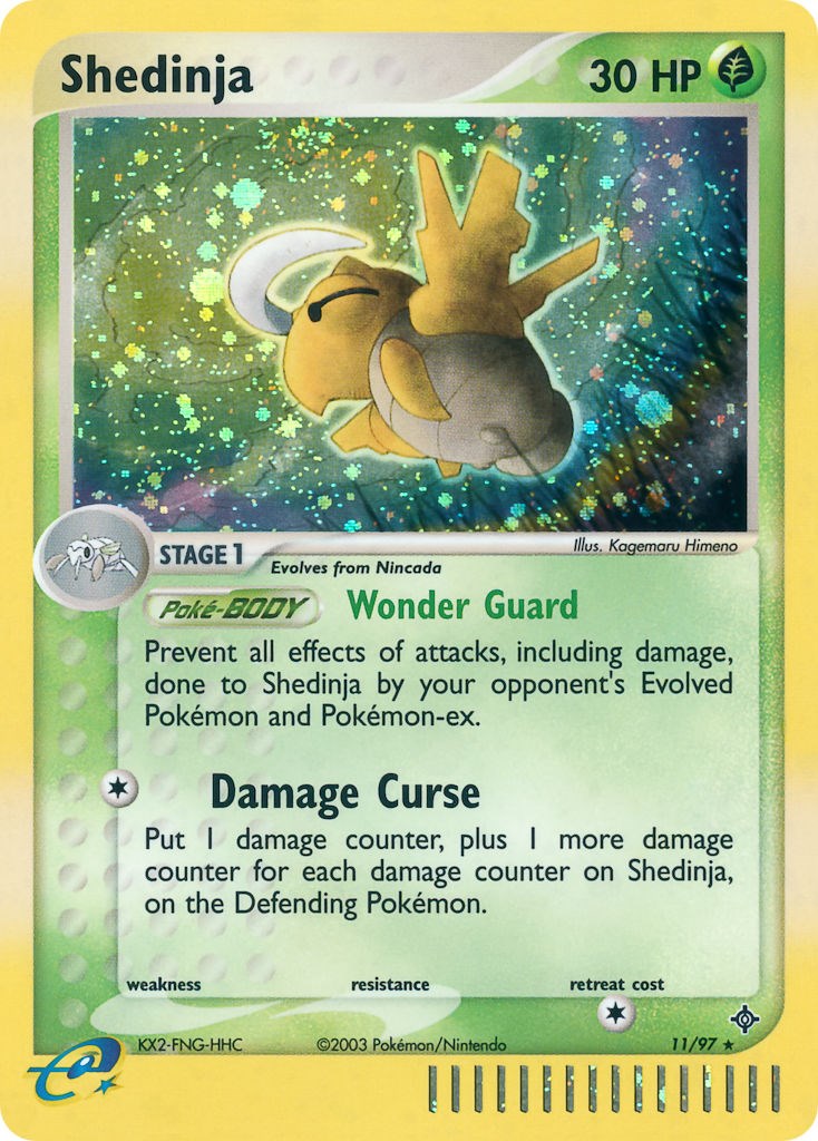 Pokemon Shedinja Card
