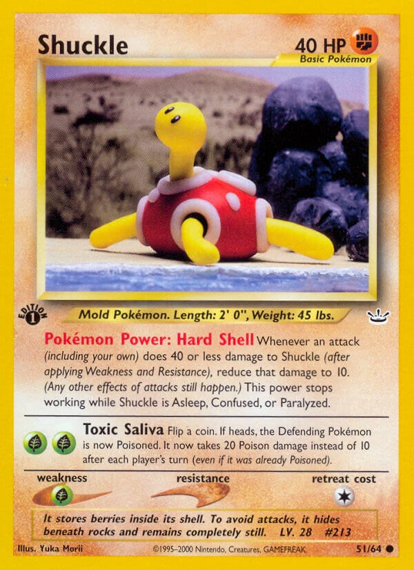 Shuckle - Neo Revelation - Pokemon