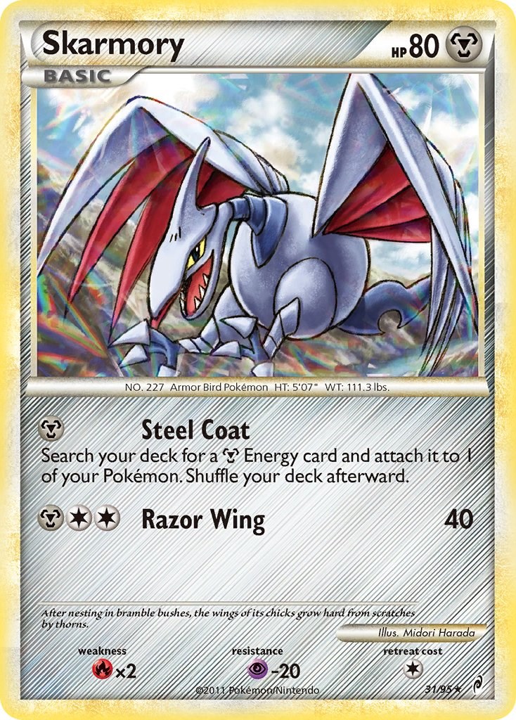 Skarmory - Call of Legends - Pokemon