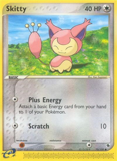 Skitty - 70/109 - Ruby and Sapphire - Pokemon