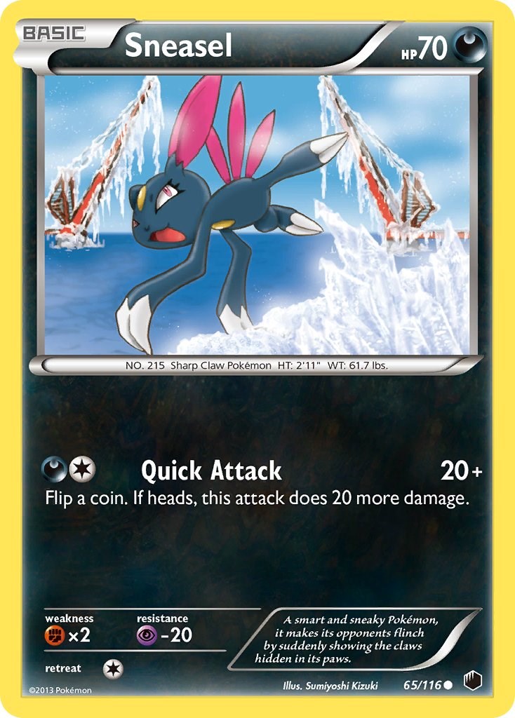 Sneasel - Plasma Freeze - Pokemon