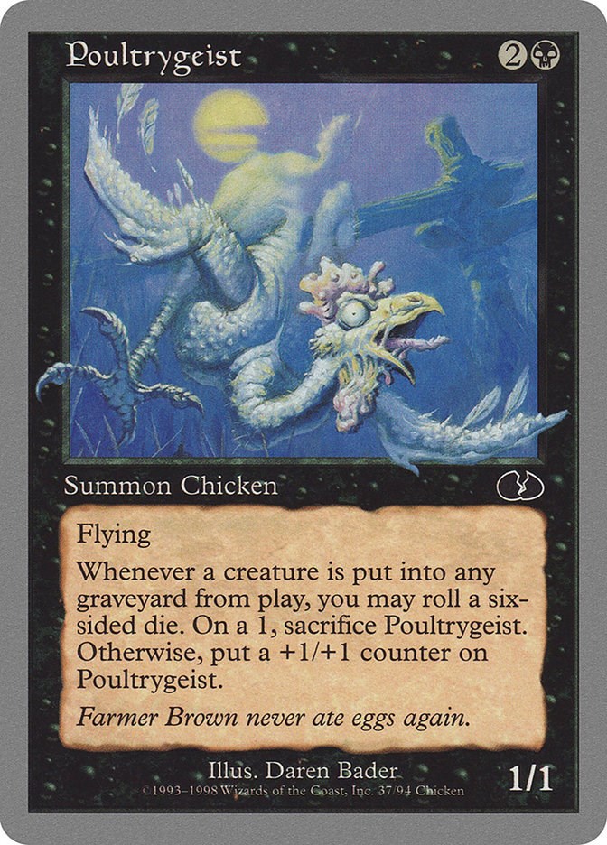 Poultrygeist - Unglued - Magic: The Gathering