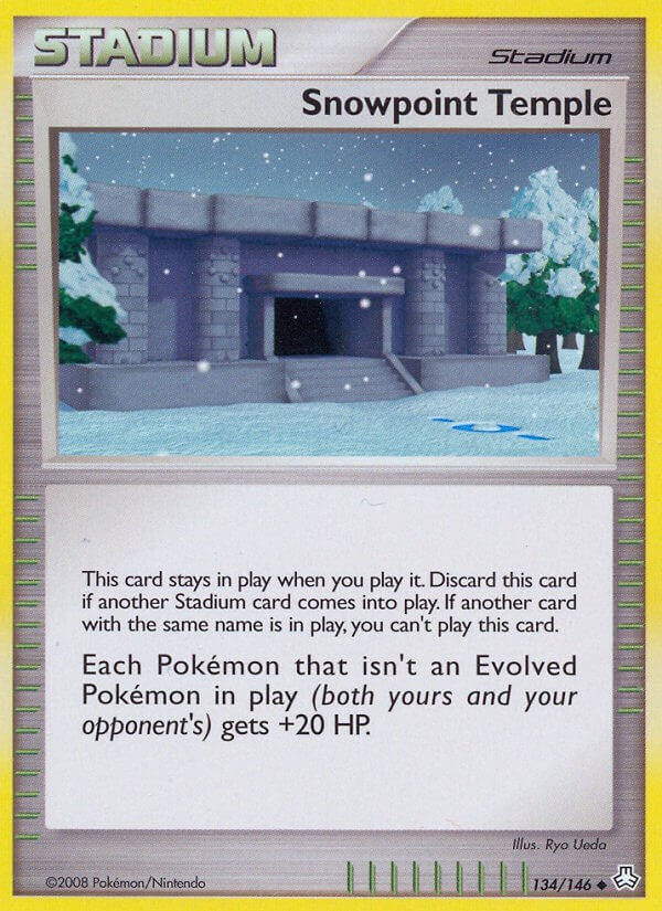 Snowpoint Temple - Legends Awakened - Pokemon