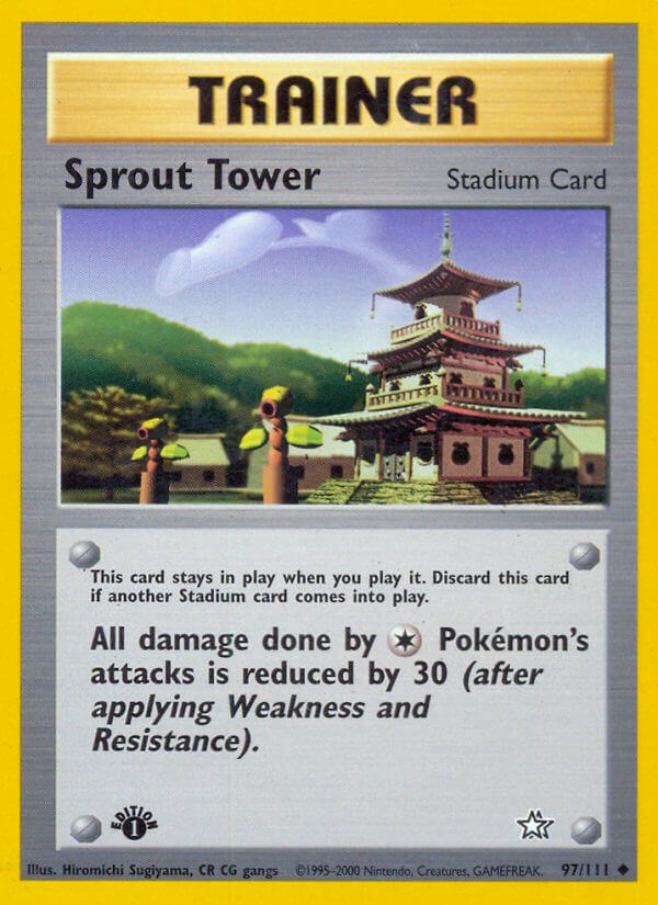 Sprout Tower - Neo Genesis - Pokemon