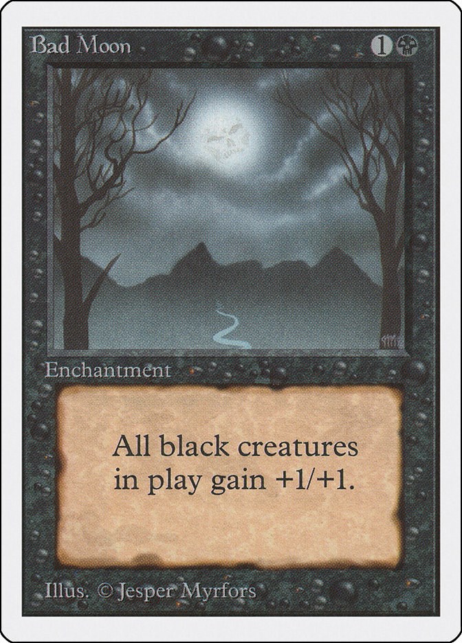 Bad Moon - Unlimited Edition - Magic: The Gathering