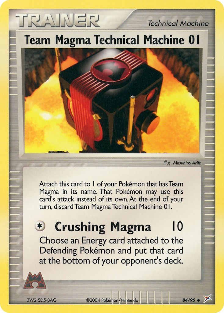 Team Magma Technical Machine 01 - Team Magma vs Team Aqua - Pokemon