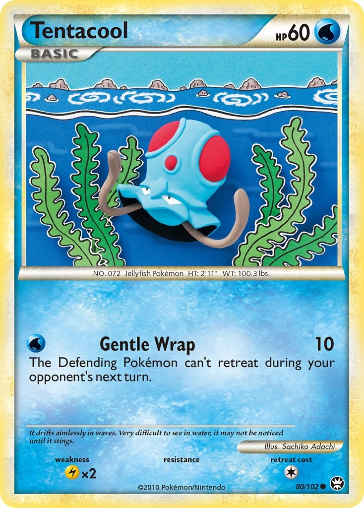 Tentacool - Triumphant - Pokemon