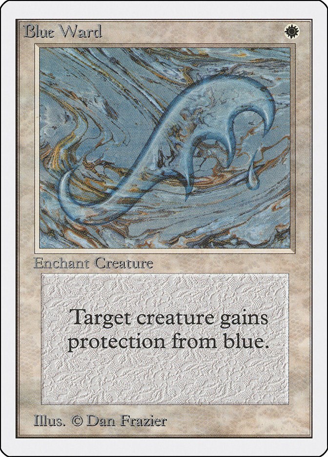 Blue Ward - Unlimited Edition - Magic: The Gathering