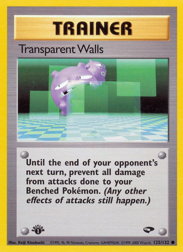 Transparent Walls - Gym Challenge - Pokemon