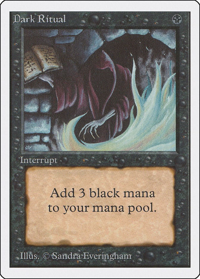 Dark Ritual - Unlimited Edition - Magic: The Gathering