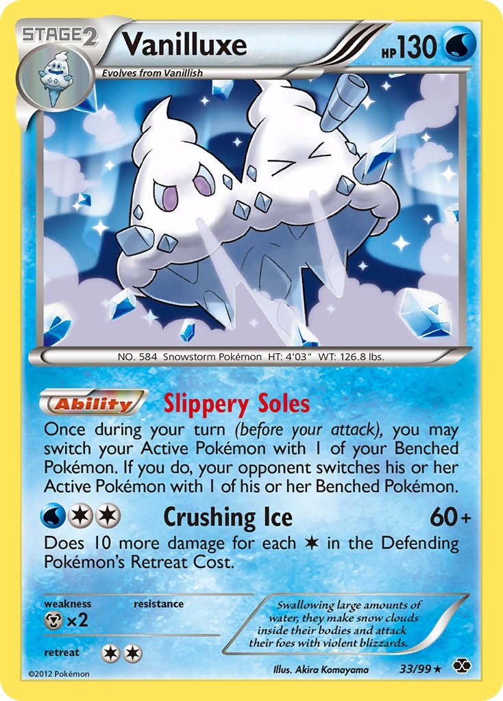 Vanilluxe - Next Destinies - Pokemon