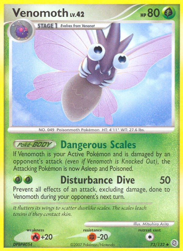 Venomoth - Secret Wonders - Pokemon