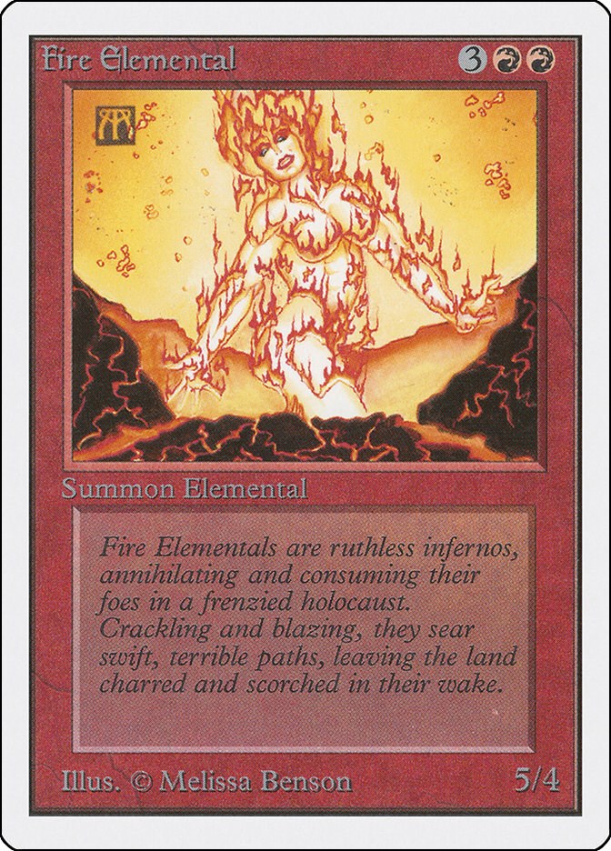 Fire Elemental - Unlimited Edition - Magic: The Gathering