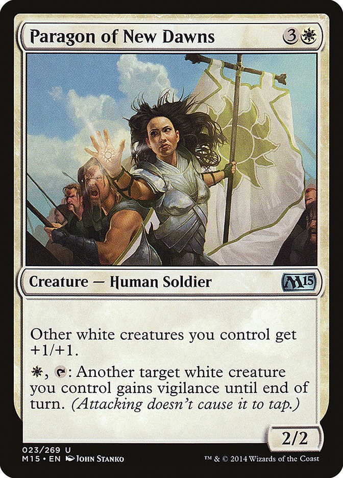Paragon of New Dawns - Magic 2015 (M15) - Magic: The Gathering