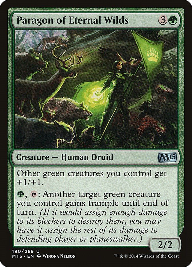 Paragon of Eternal Wilds - Magic 2015 (M15) - Magic: The Gathering