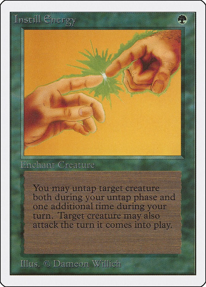 Instill Energy - Unlimited Edition - Magic: The Gathering