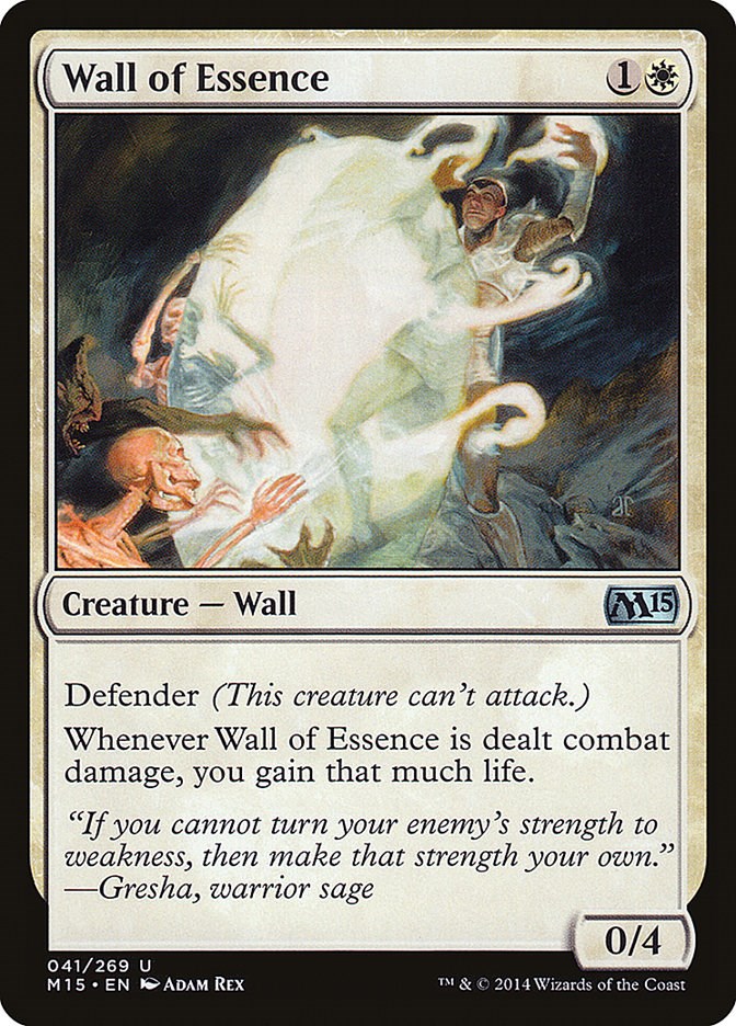 Wall of Essence - Magic 2015 (M15) - Magic: The Gathering