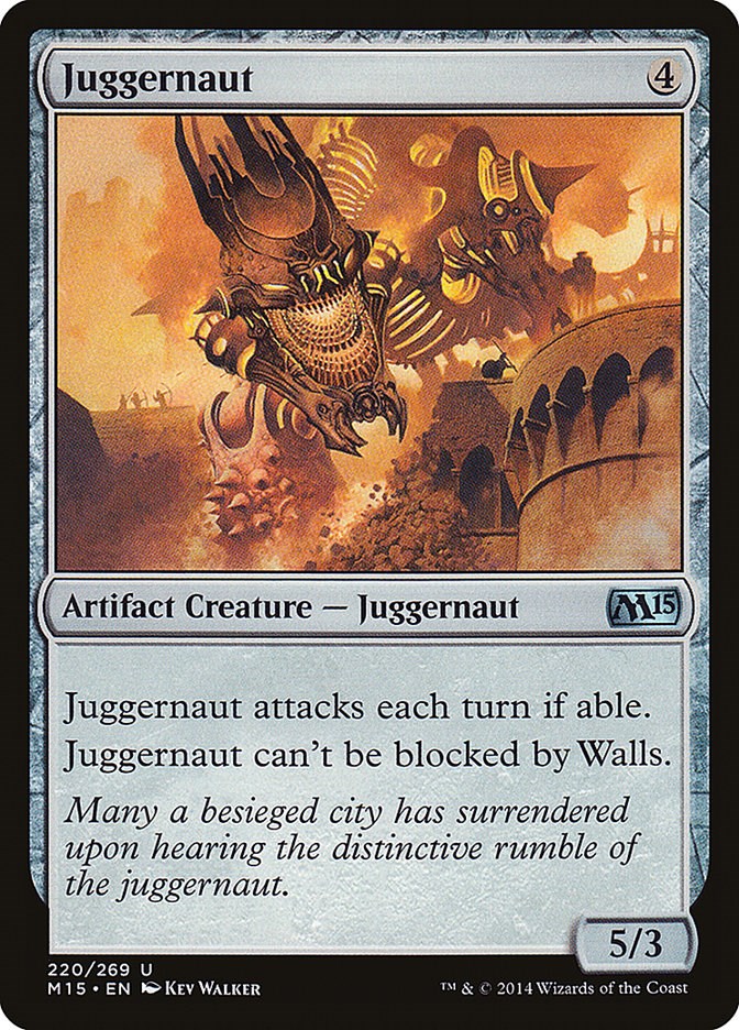 Juggernaut - Magic 2015 (M15) - Magic: The Gathering